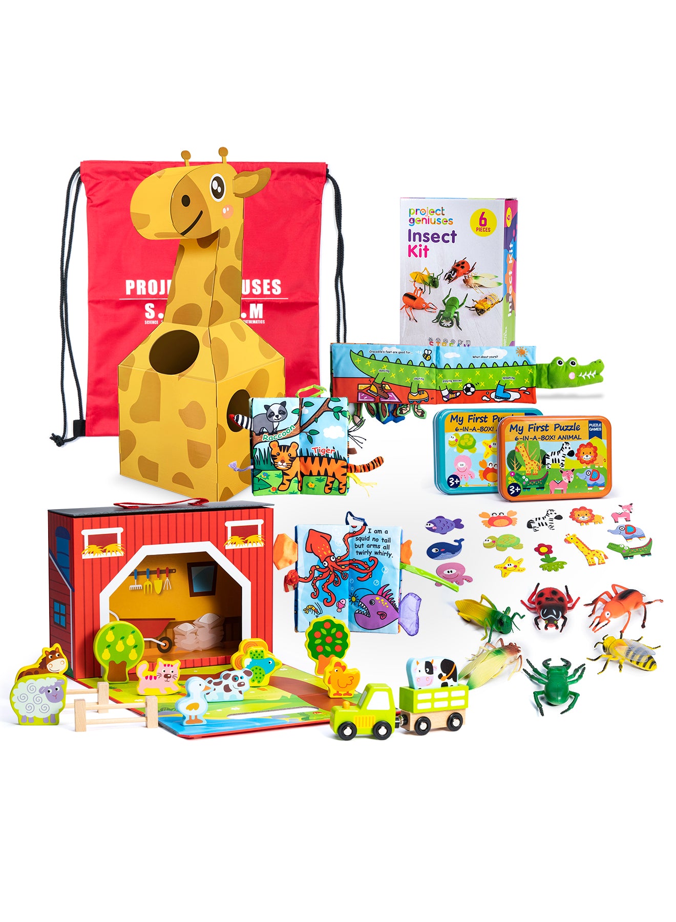 ANIMAL WORLD LEARNING KIT – Project Geniuses